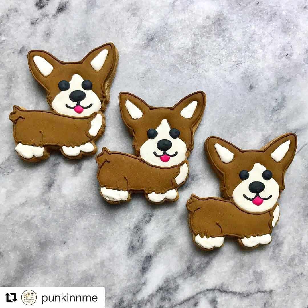 A few lucky Corgs got to take some of these home with them last night ...