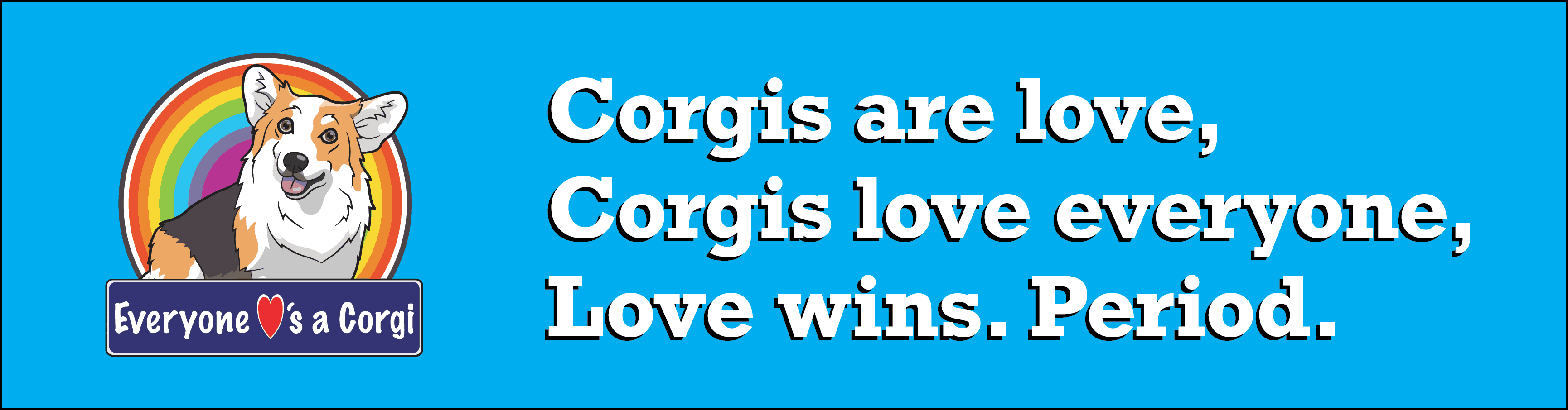 Love Everybody Bumper Stickers